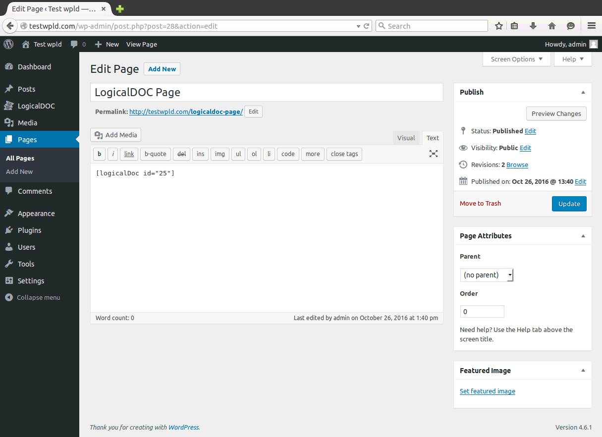 Wordpress Document Management - LogicalDOC